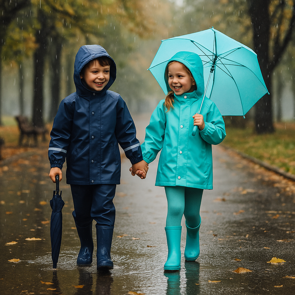 Wootie - Rain coat + Umbrella SET | My Site